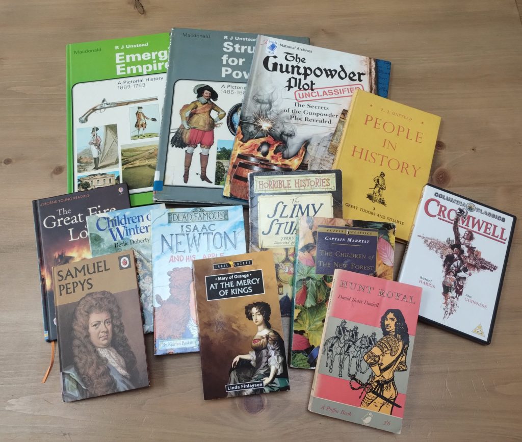 British history books for children: The Stuarts – Dulcarnon