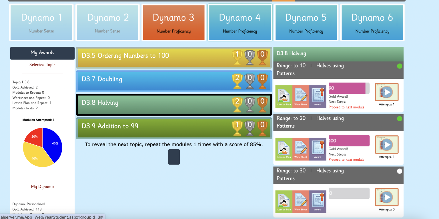 Dynamo Maths for dyscalculia – a parent’s review – Dulcarnon